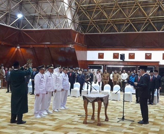 PJ Gubernur Aceh Resmi Lantik Empat Pj Bupati
