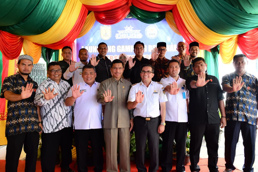 Luncurkan Gampong Bersih Narkoba, Bakri Siddiq: Mari Bersinergi Selamatkan Generasi